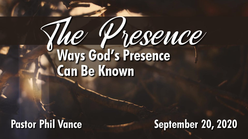 The Presence: Ways God's Presence Can Be Known - Living Faith Fellowship
